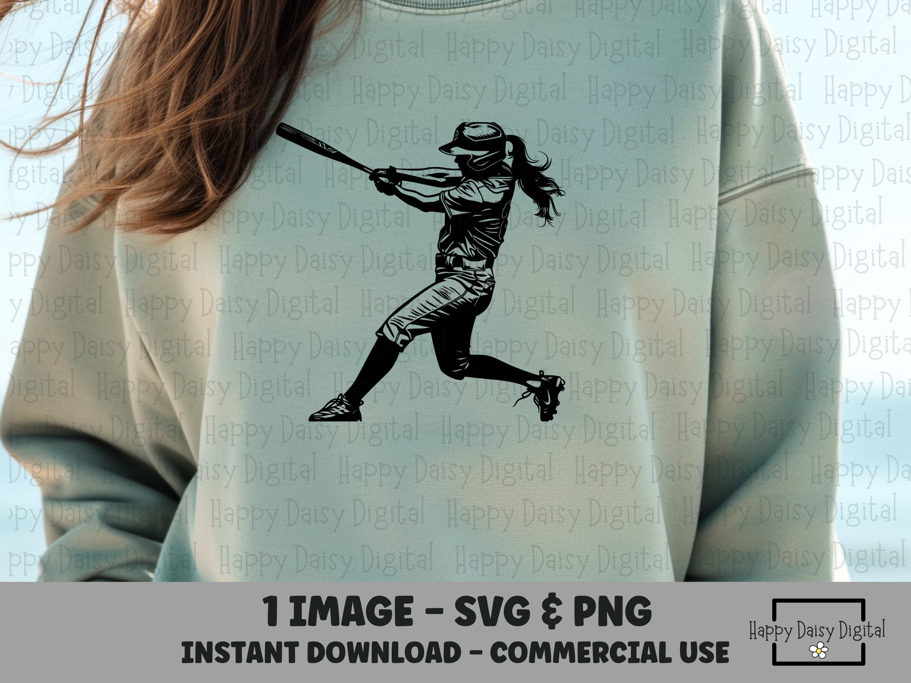 Softball SVG, Softball Player SVG, Softball PNG, Softball Clipart ...