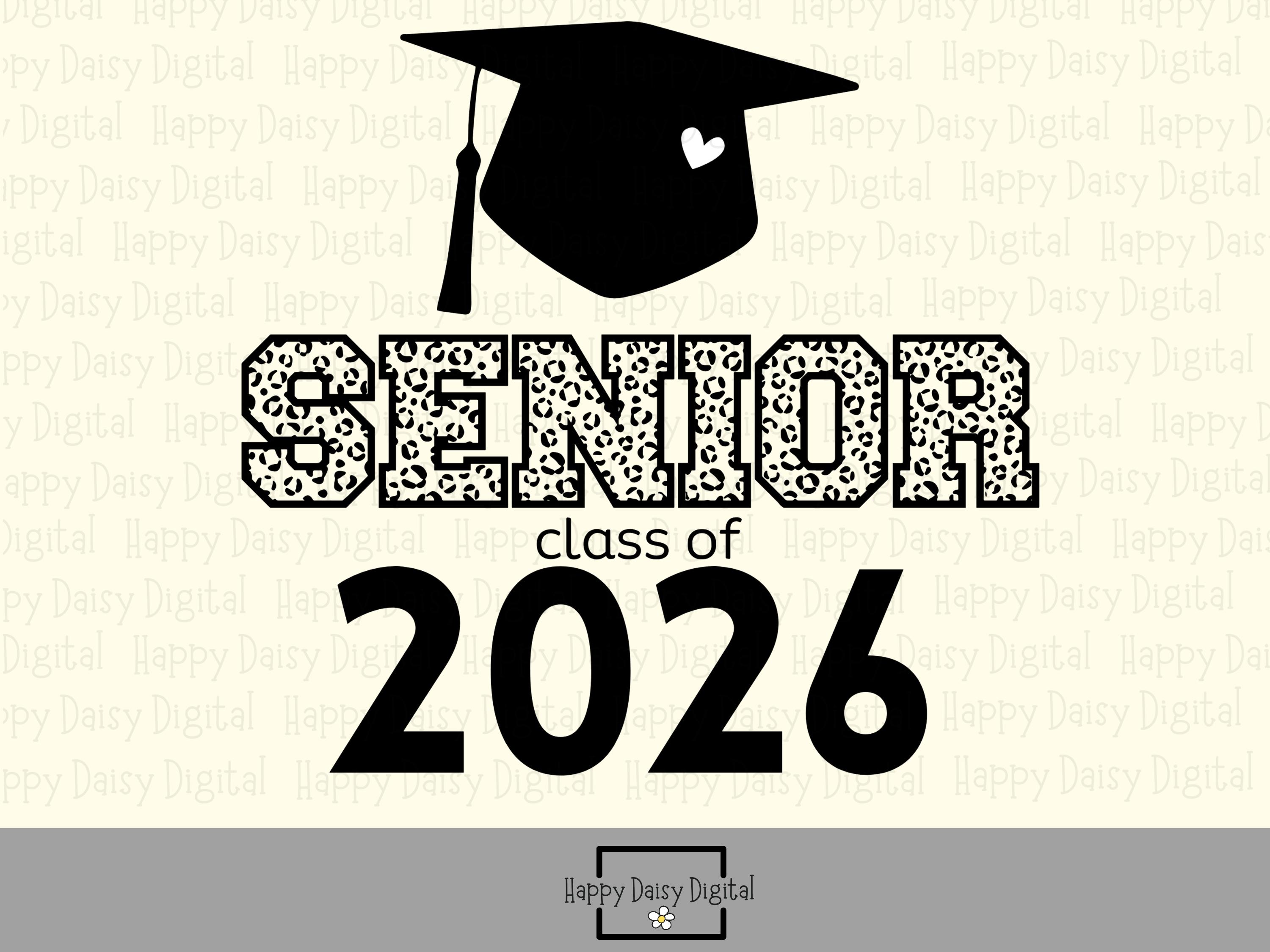 Senior 2026 Svg, Graduation Svg, Class of 2026 Svg, Senior Class 2026 ...