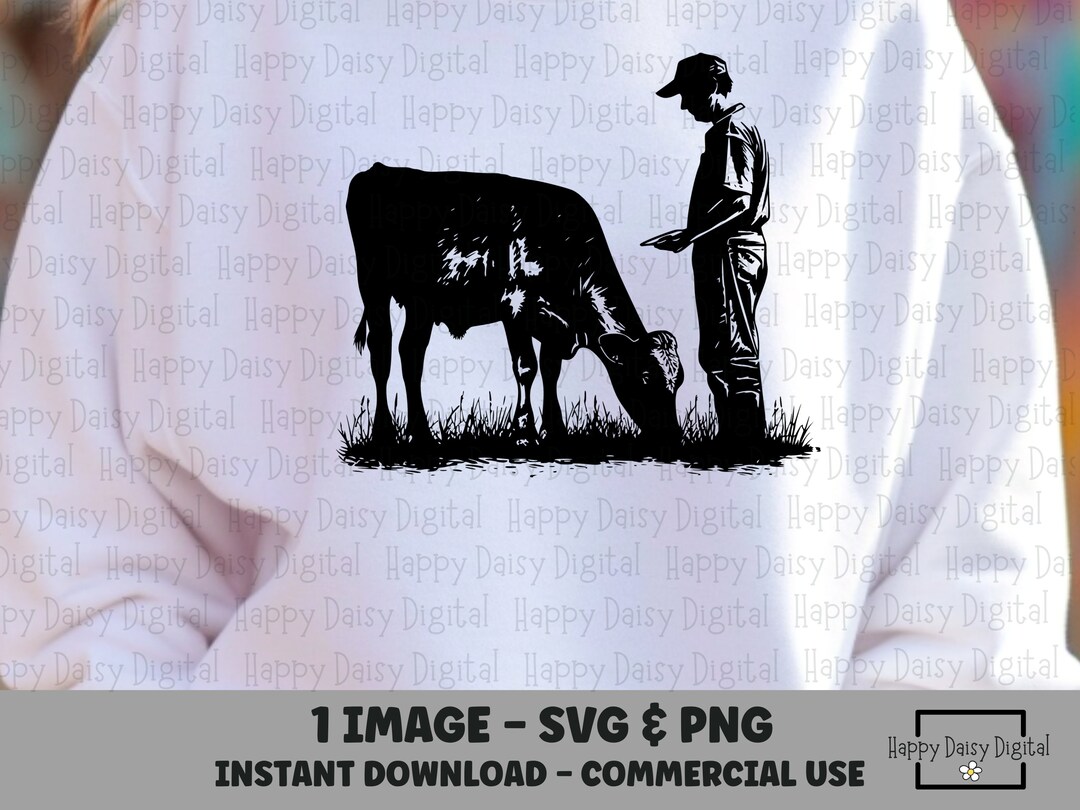 Cow SVG, Cow PNG, Cow Clipart, Cow Clip Art, Cow Silhouette, Cow Vector ...