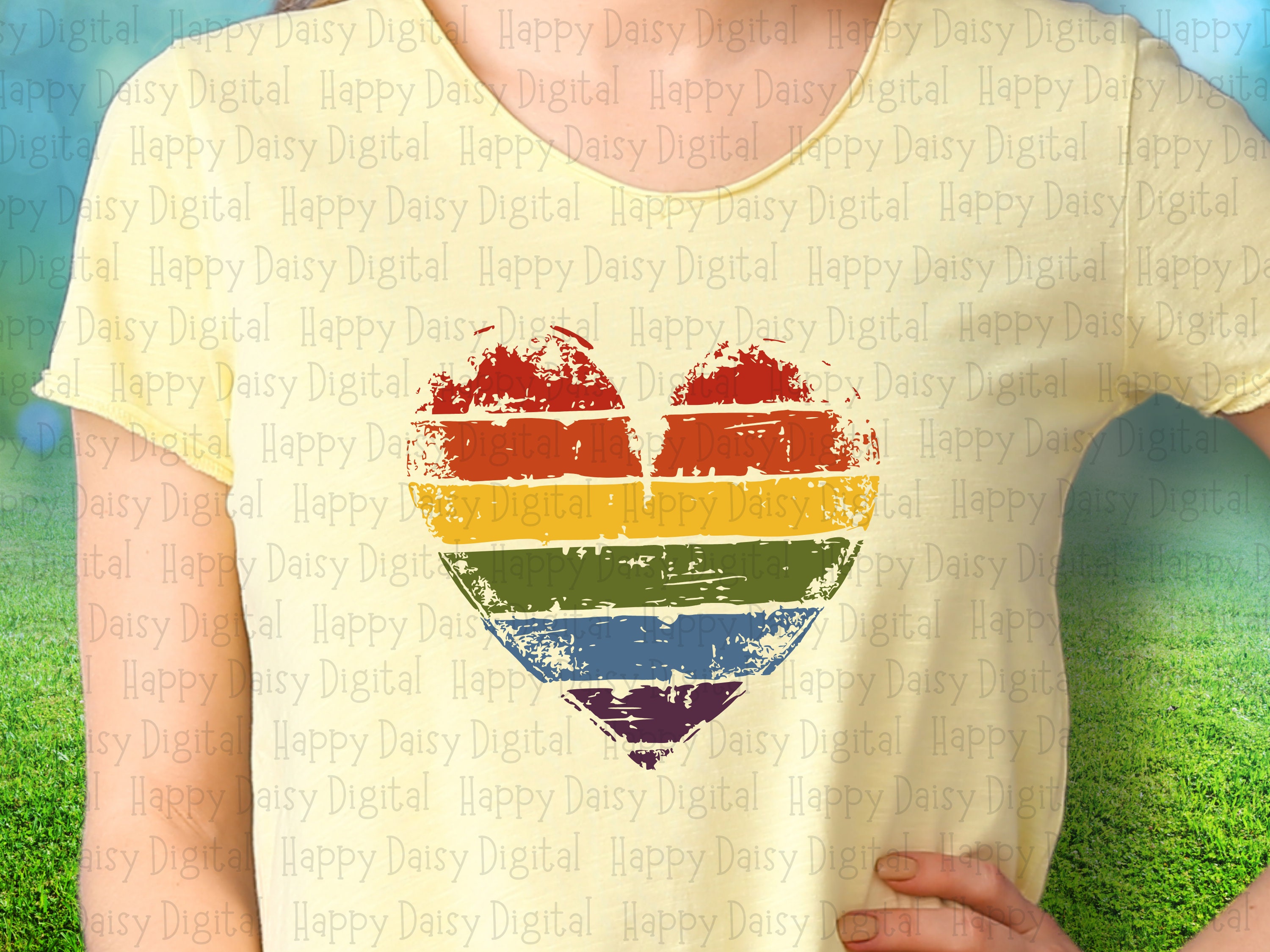 Heart Rainbow SVG, Rainbow SVG, Heart SVG, Pride Png, Love Heart Svg ...