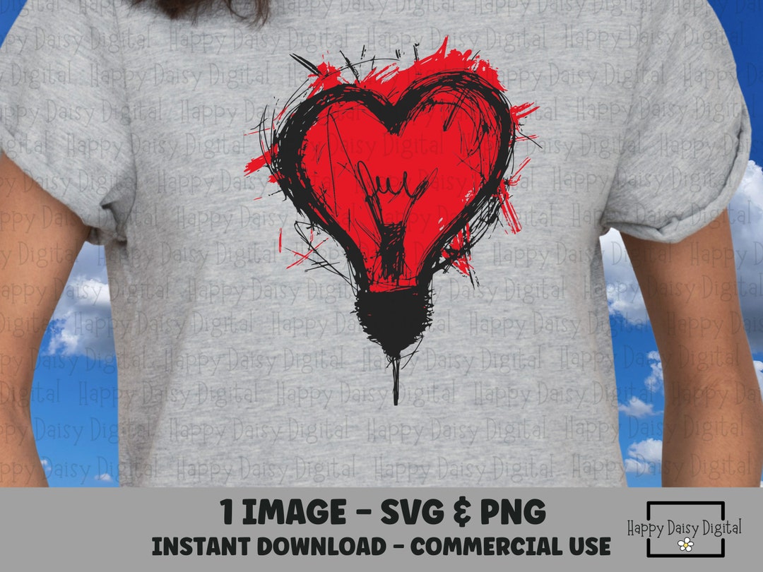 Distressed Heart SVG, Dripping Heart SVG, Red Heart SVG, Heart Clipart ...