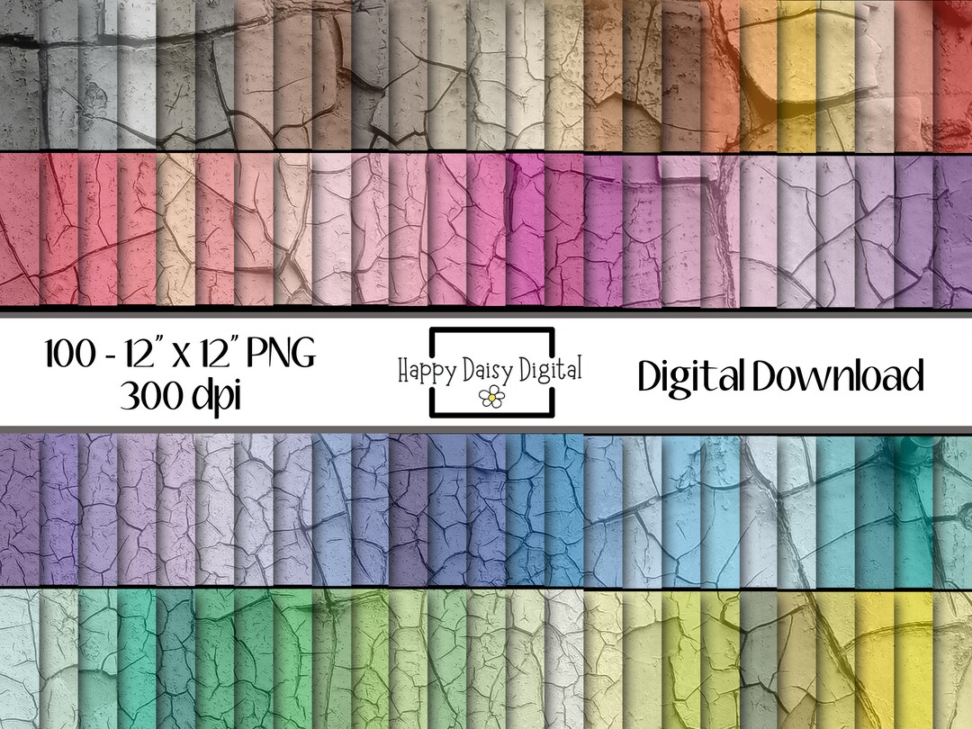 Peeled Paint Paper Digital Paper, Digital Backdrop, Scrapbook Paper ...