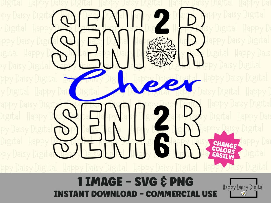 Senior 2026 Svg, Graduation Svg, Class of 2026 Svg, Senior Class 2026 ...