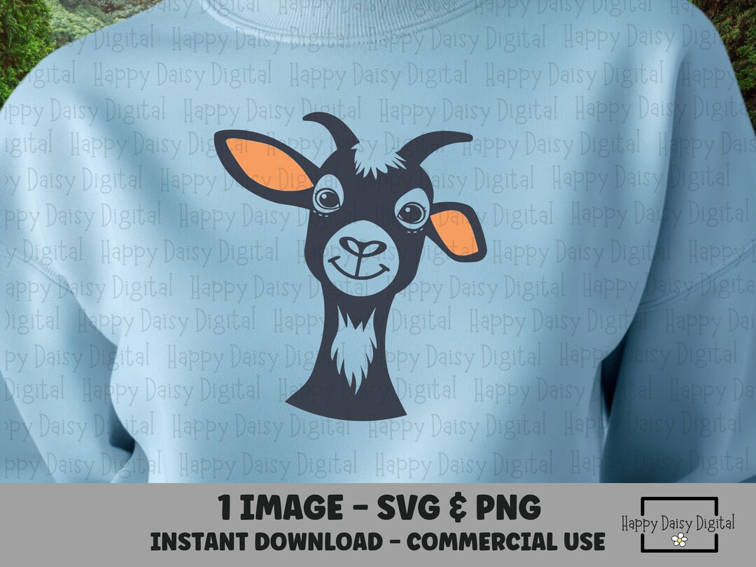 Goat SVG, Goat PNG, Goat Clipart, Goat Clip Art, Goat Vector, Farm ...