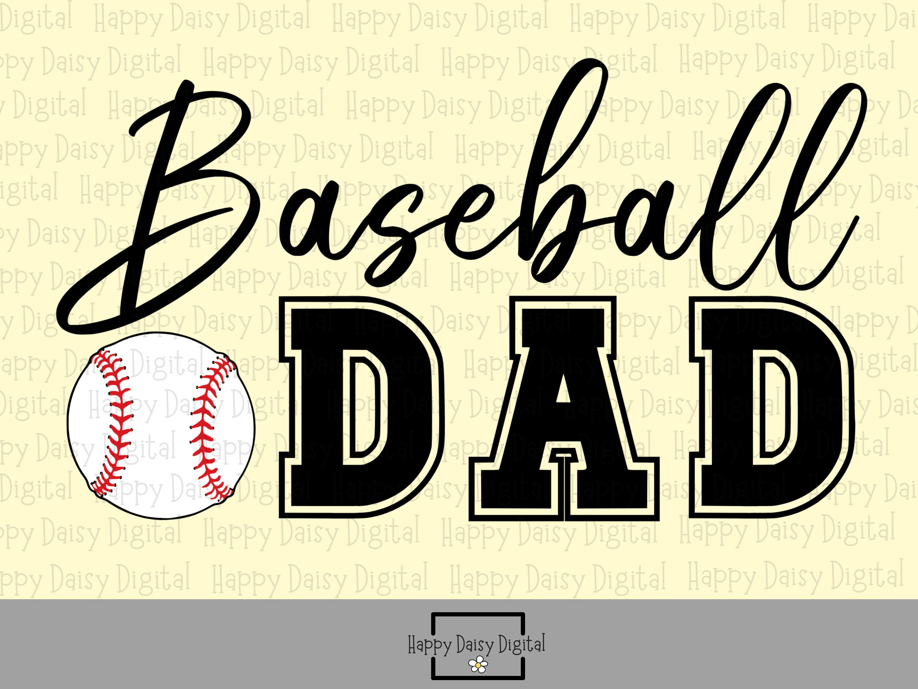 Baseball Dad SVG Bundle, Baseball SVG, Baseball Dad, Baseball Father ...