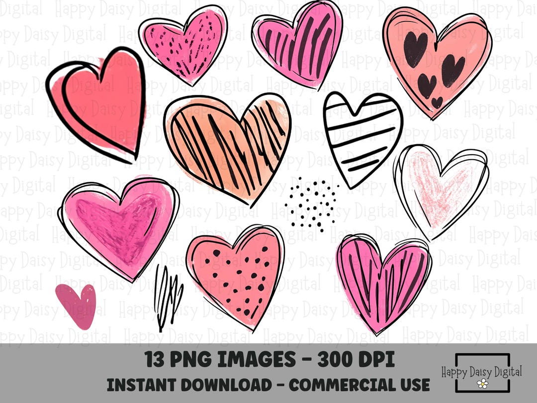 Heart PNG, Heart Clipart, Valentines Day PNG, Valentines Day Clipart ...
