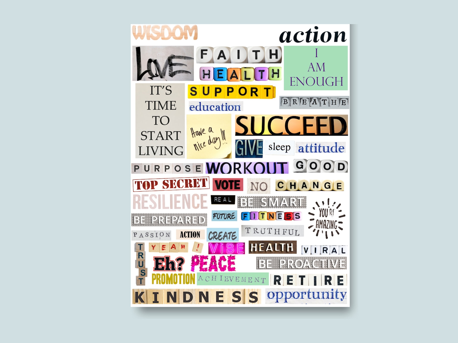 2024 Vision Board Kit Ultimate Vision Board Vision Board Bundle Dream ...