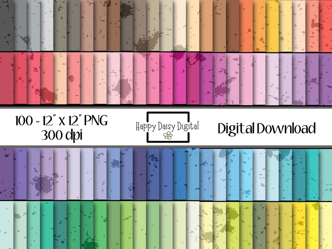 Grunge Paint Splatter Digital Paper, Digital Backdrop, Scrapbook Paper ...
