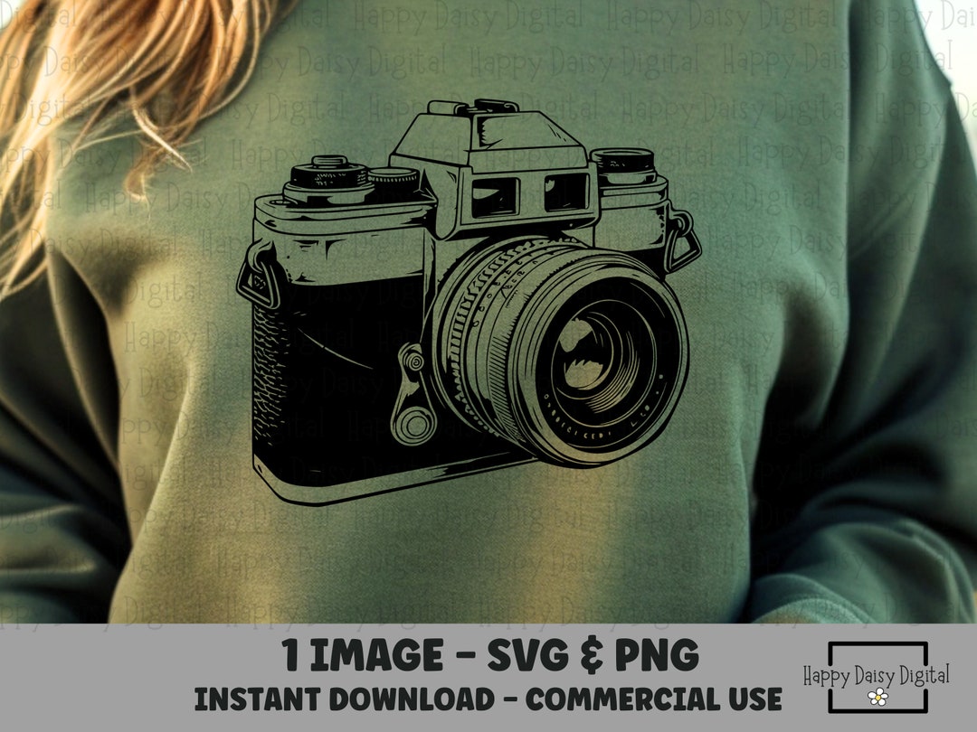 Camera SVG, Camera PNG, Photographer SVG, Camera Silhouette, Camera ...