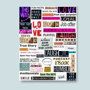 2024 Vision Board Kit Ultimate Vision Board Vision Board Bundle Dream ...
