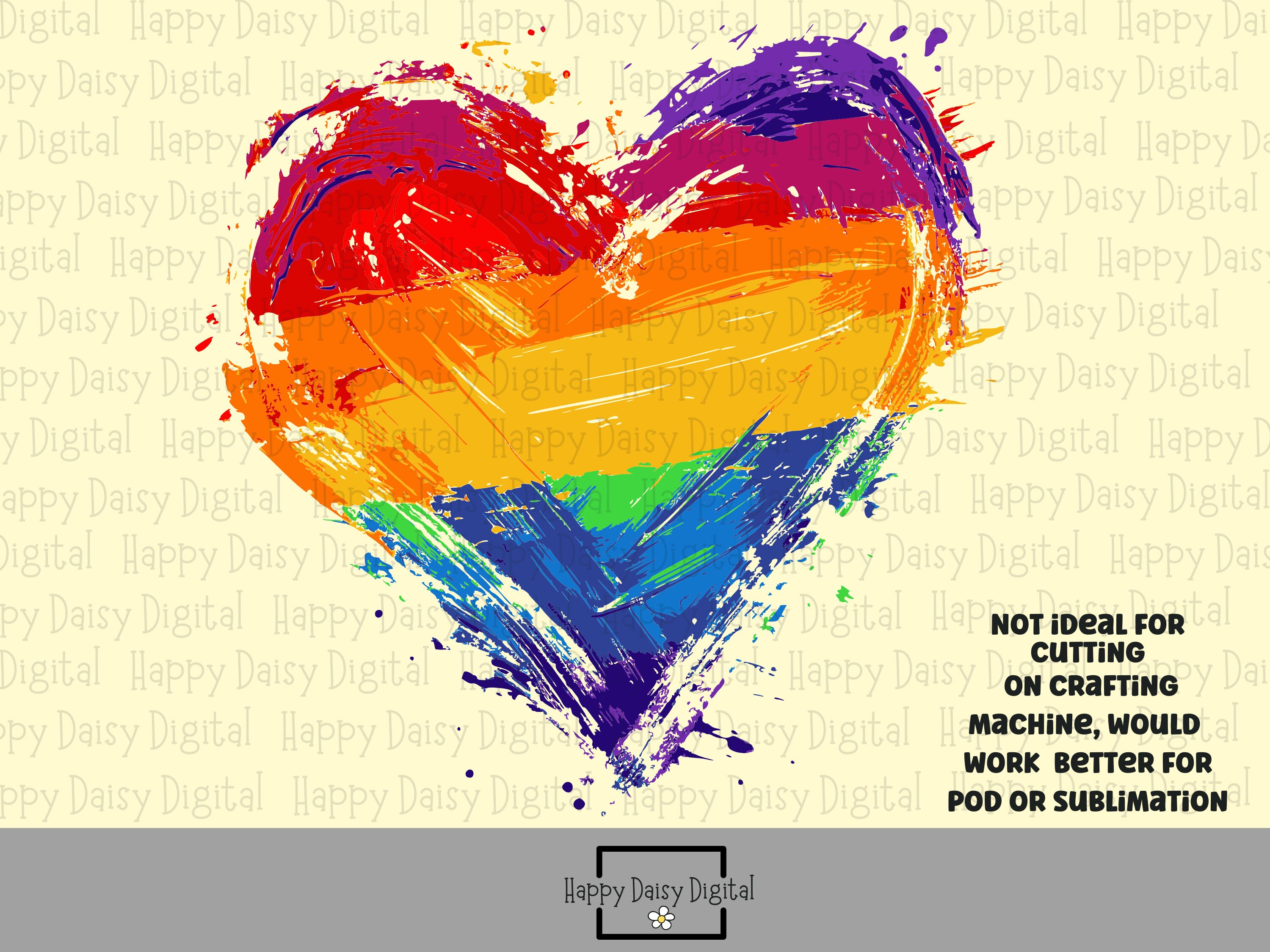 Heart Rainbow SVG, Rainbow SVG, Heart SVG, Pride Png, Love Heart Svg ...