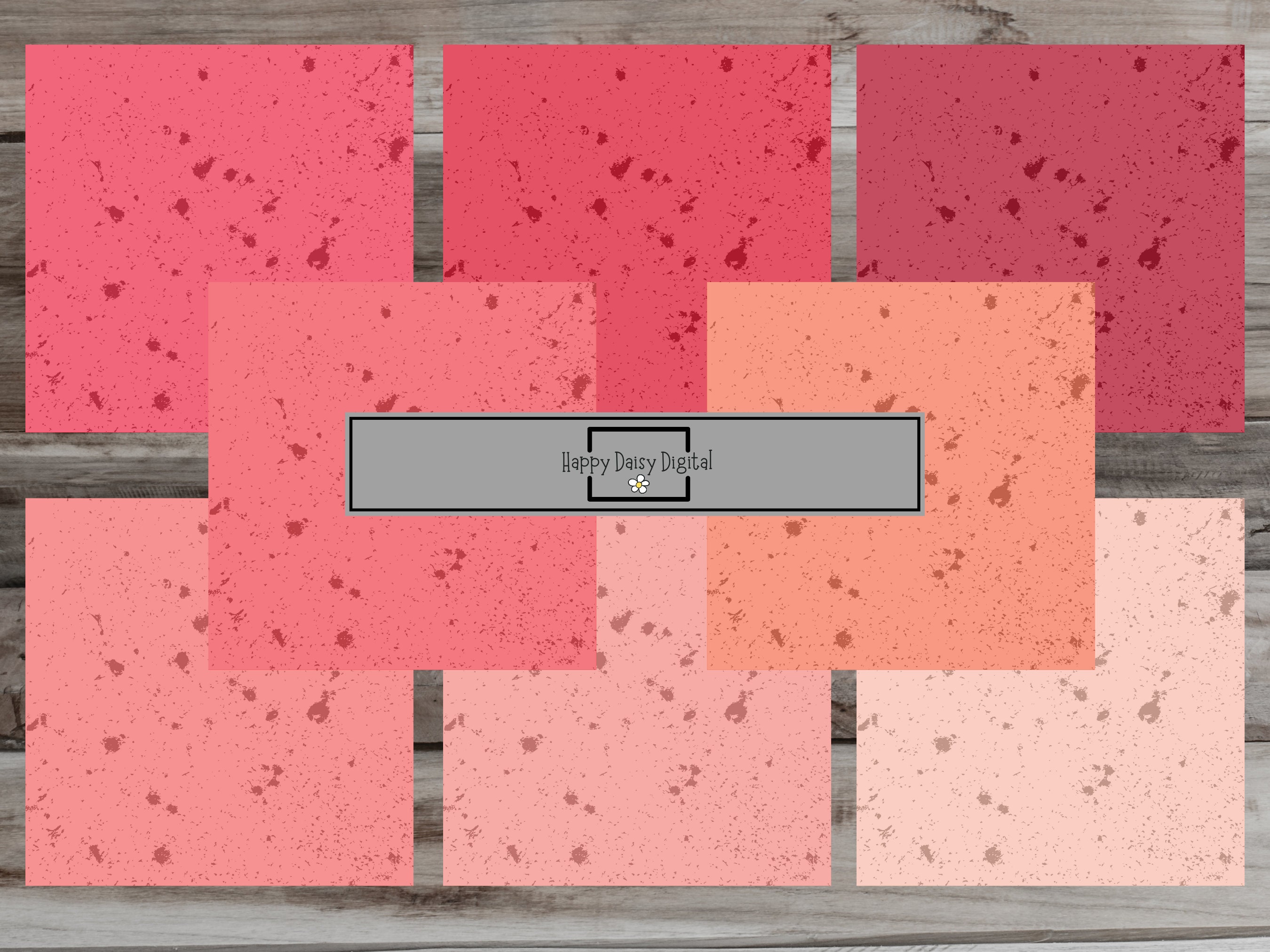 Grunge Paint Splatter Digital Paper, Digital Backdrop, Scrapbook Paper ...