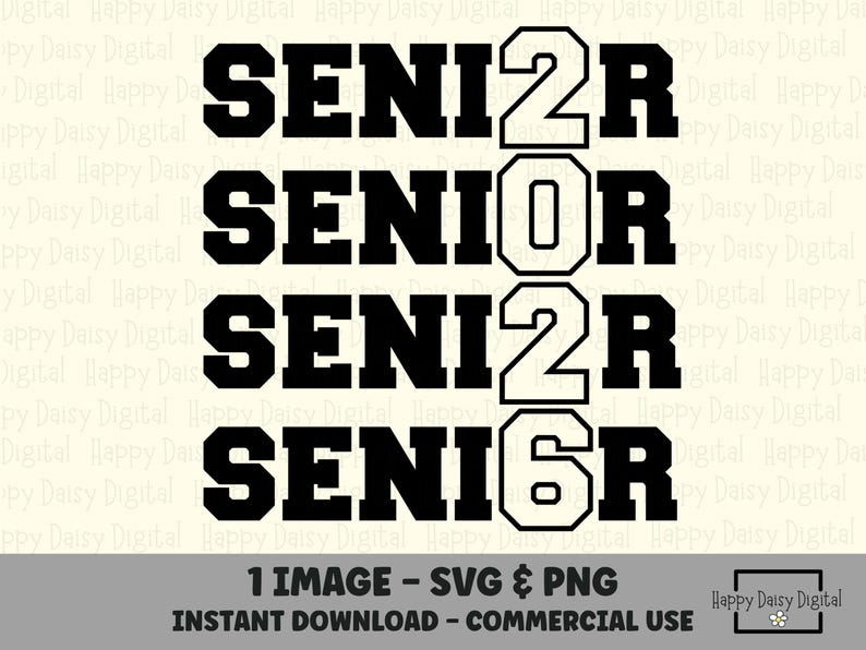 Senior 2026 Svg, Graduation Svg, Class of 2026 Svg, Senior Class 2026 ...