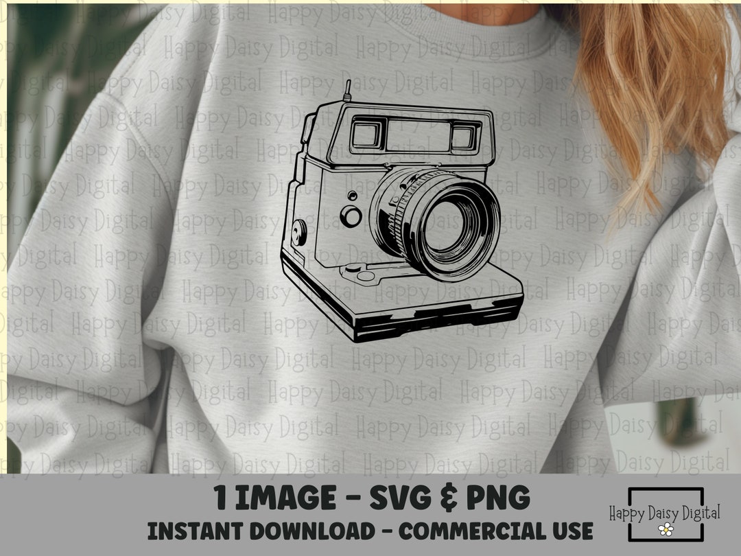 Camera SVG, Camera PNG, Photographer SVG, Camera Silhouette, Camera ...