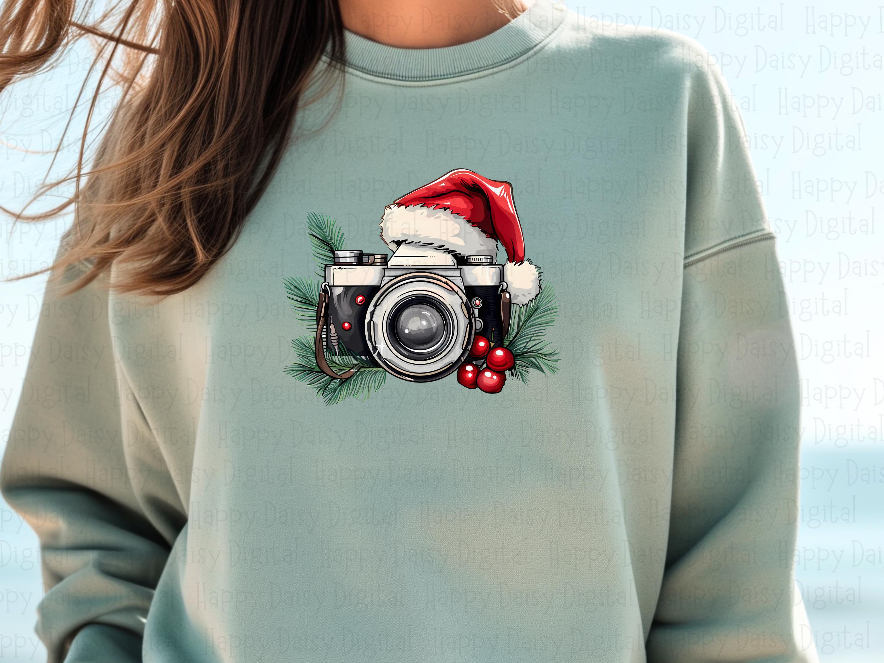 Camera PNG, Christmas Camera PNG, Camera Christmas PNG, Photography Png ...