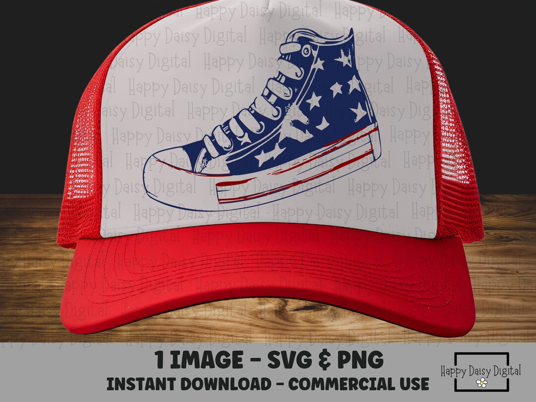 High Top SVG, High Top Sneaker SVG, Tennis Shoes SVG, 4th of July Svg ...
