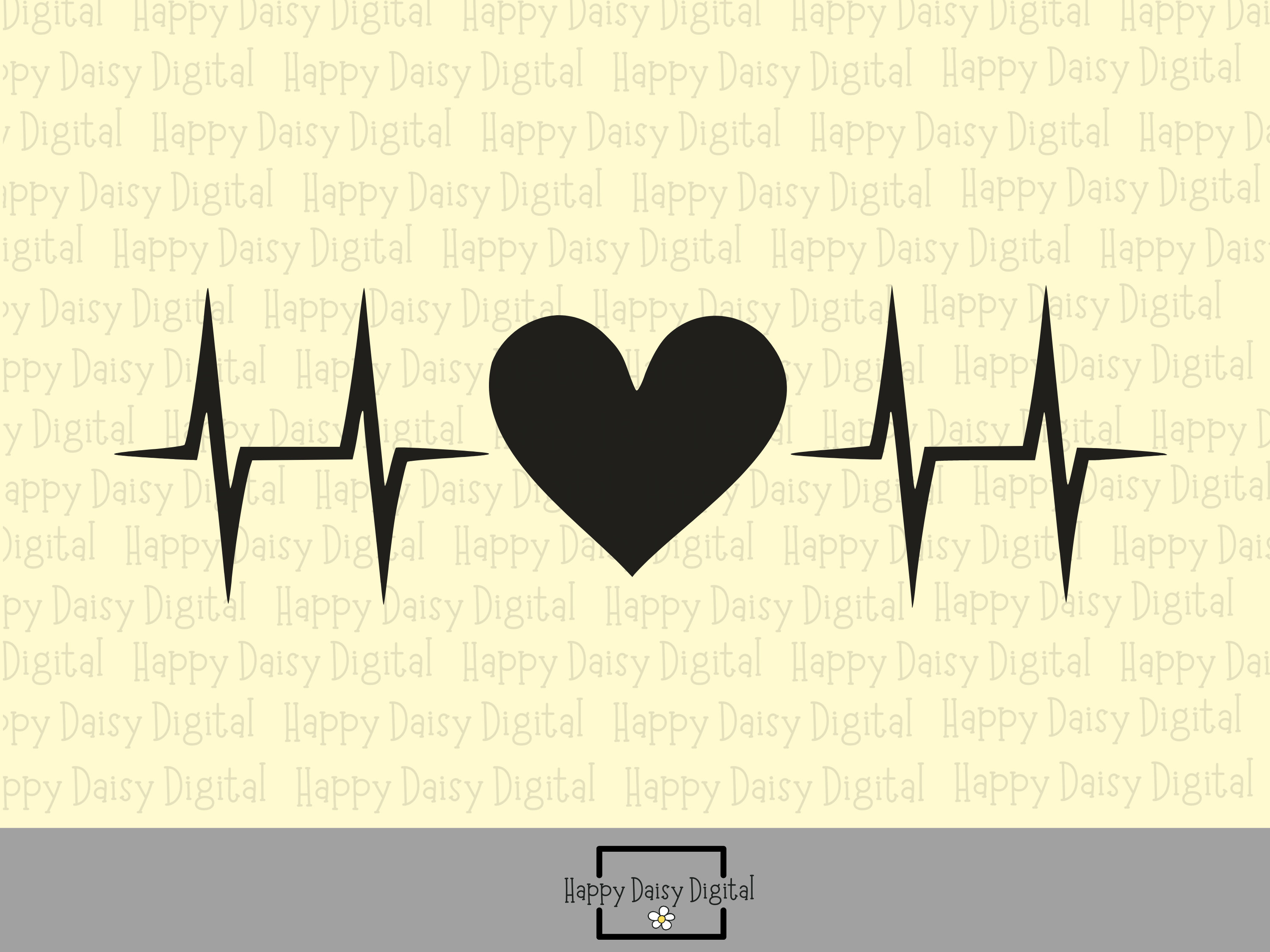 Heartbeat SVG, Heart Beat SVG, Heartbeat Line SVG, Simple Heart Svg ...