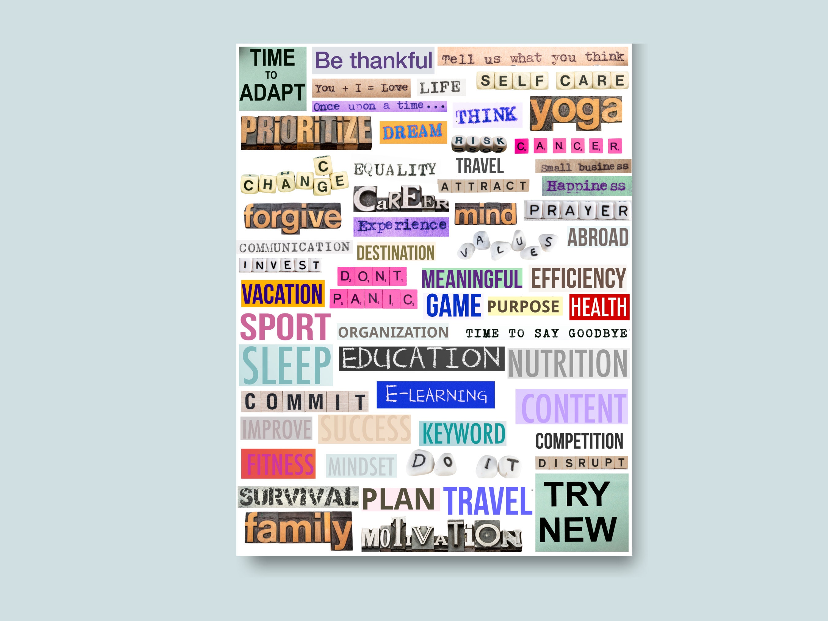 2024 Vision Board Kit Ultimate Vision Board Vision Board Bundle Dream ...