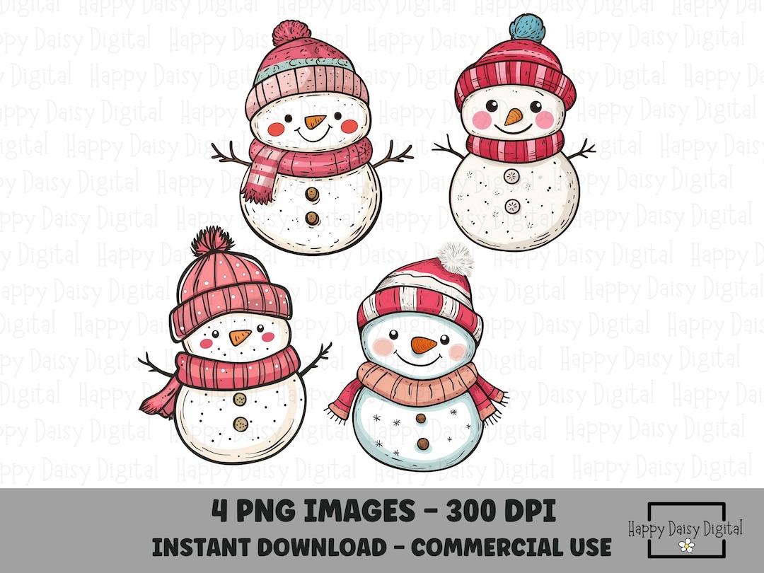 Snowman PNG, Snowmen PNG, Snow PNG, Winter Png, Cute Snowman Png ...