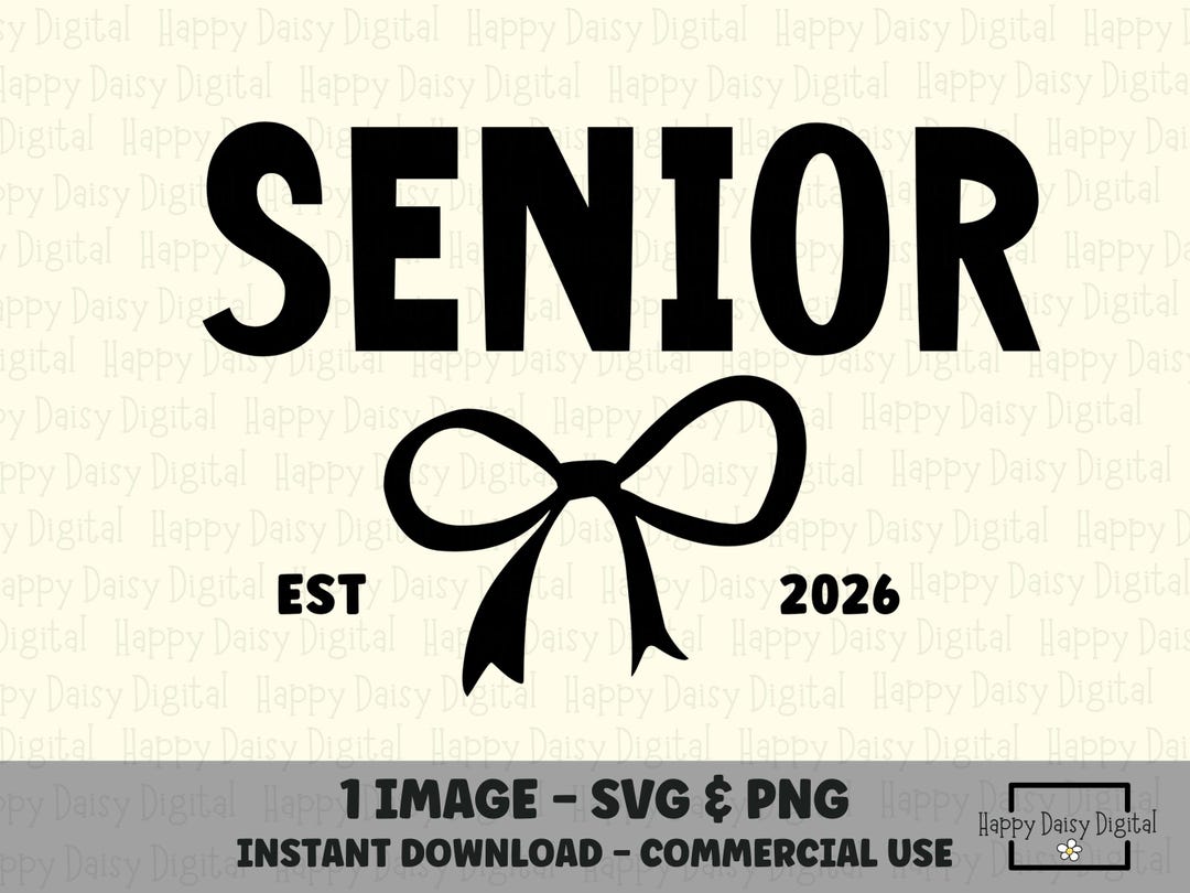 Senior 2026 Svg, Graduation Svg, Class of 2026 Svg, Senior Class 2026 ...