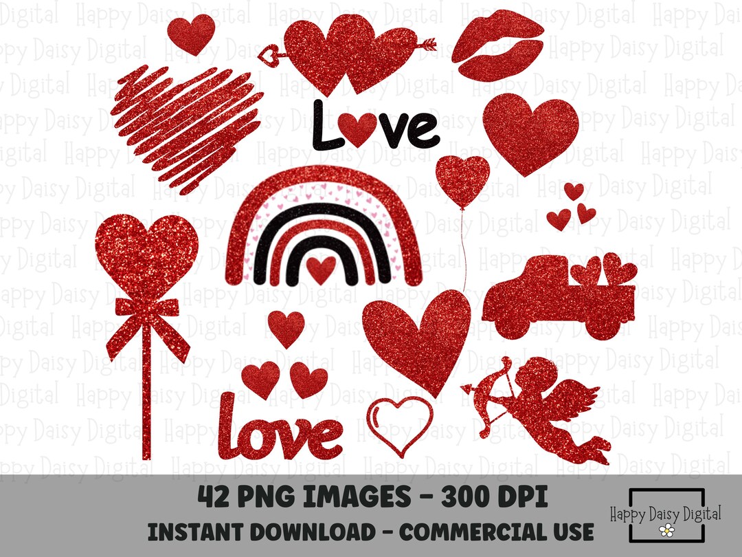 Heart PNG, Heart Clipart, Valentines Day PNG, Valentines Day Clipart ...