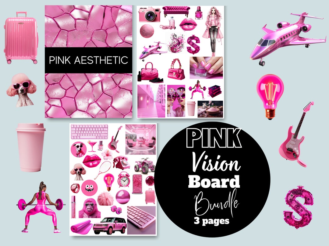 2024 Vision Board Kit Ultimate Vision Board Vision Board Bundle Dream ...