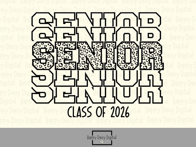 Senior 2026 Svg, Graduation Svg, Class of 2026 Svg, Senior Class 2026 ...