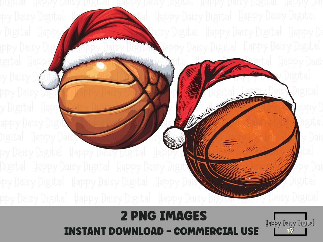 Basketball Christmas PNG, Basketball PNG, Christmas Basketball ...