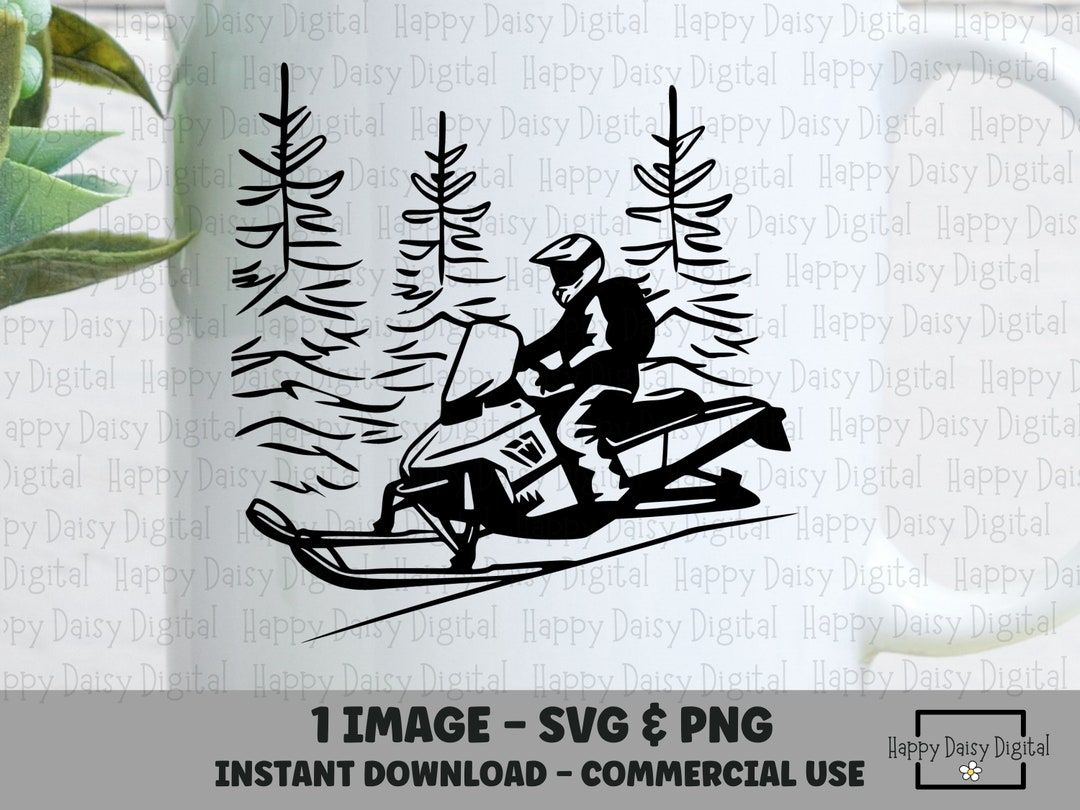 Snowmobile SVG, Snowmobile PNG, Snowmobile Clipart, Snowmobile Vector ...