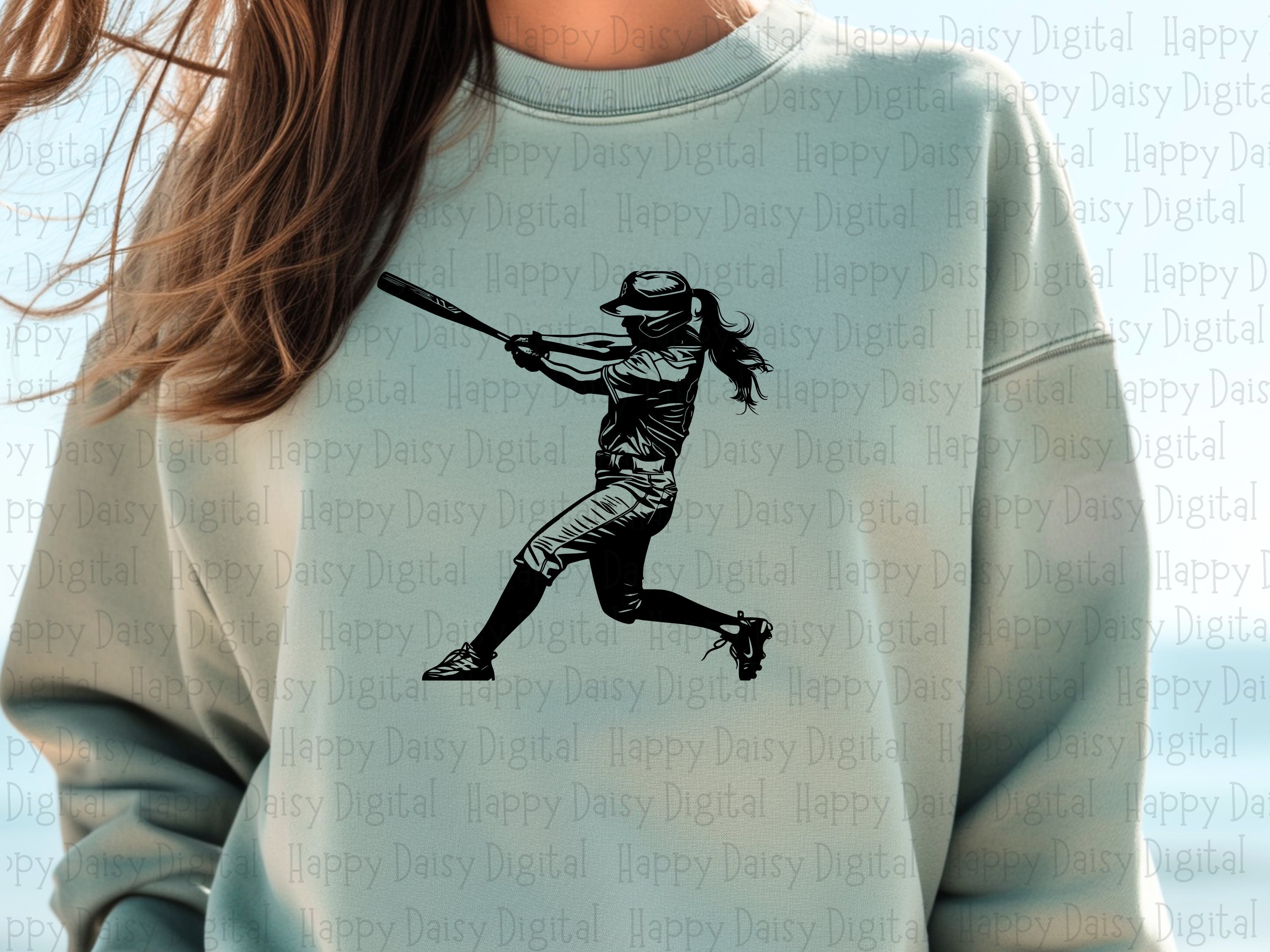 Softball SVG, Softball Player SVG, Softball PNG, Softball Clipart ...