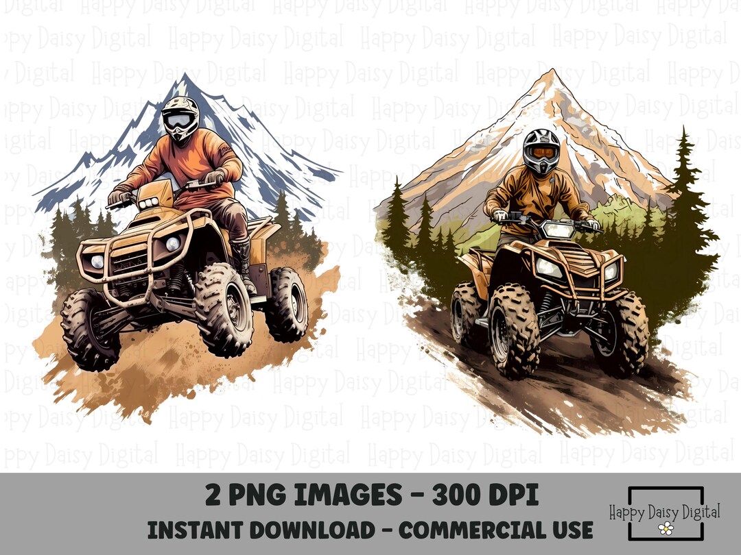 ATV SVG, ATV Png, Atv Clipart, 4 Wheeler Svg, 4 Wheeler Png, 4 Wheeler ...