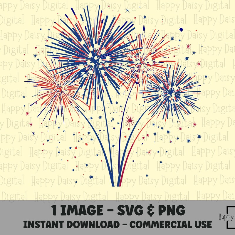 Firework Svg - Etsy