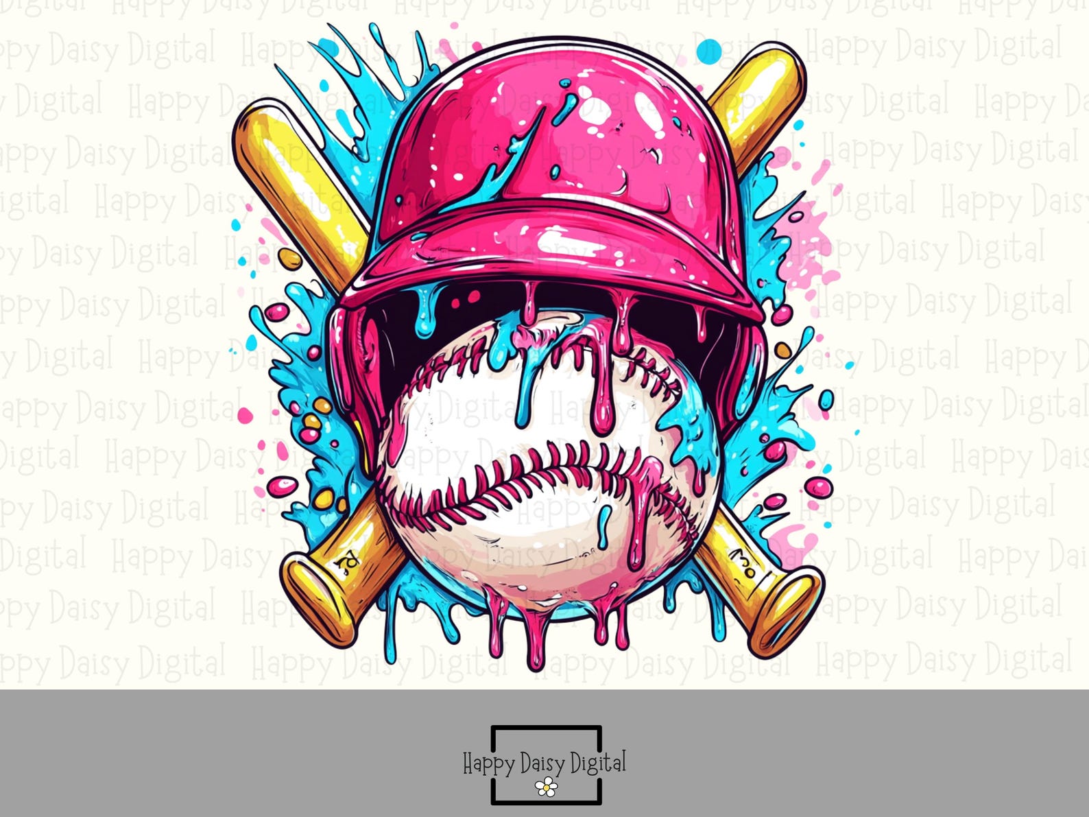 Baseball Drip PNG, Baseball PNG, Softball PNG, Ice Cream Drip, Drip Png ...