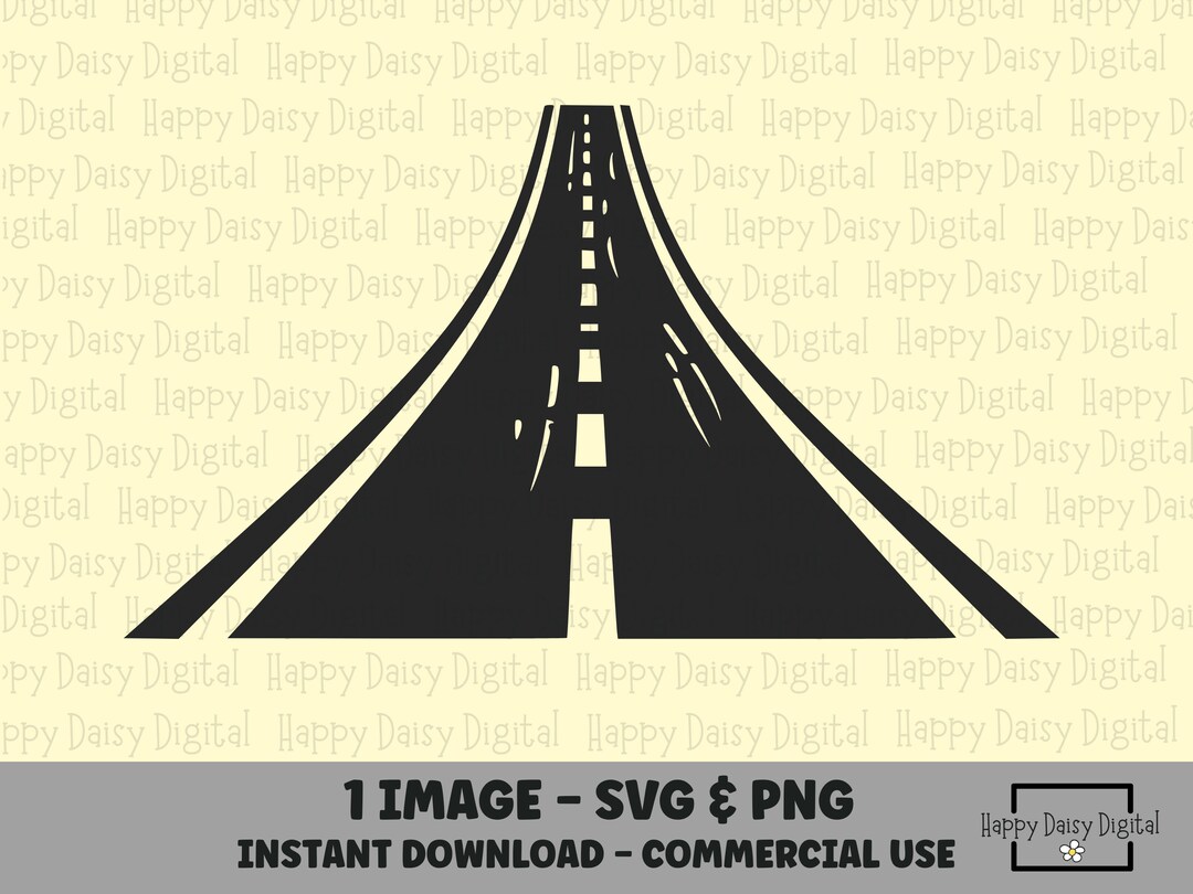 Road SVG, Road PNG, Road Clip Art, Road Clipart, Road Vector, Road ...
