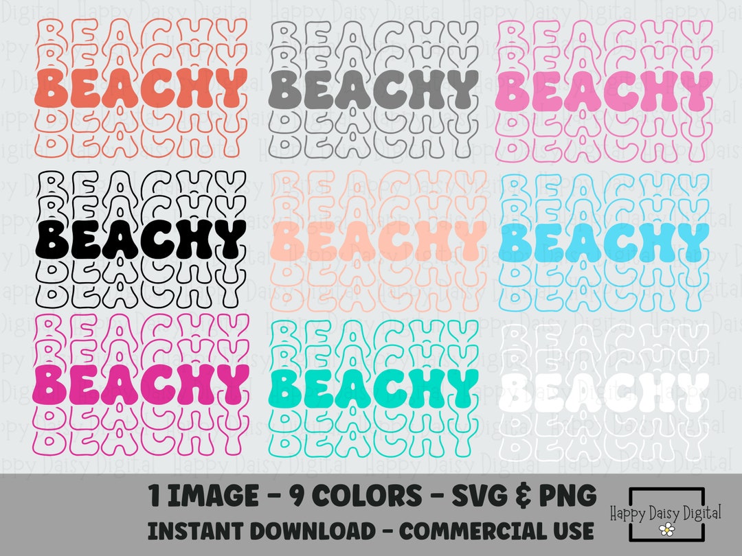 Beachy SVG, Strandtag SVG, Strandtag PNG, Strand Clipart, Strand svg ...
