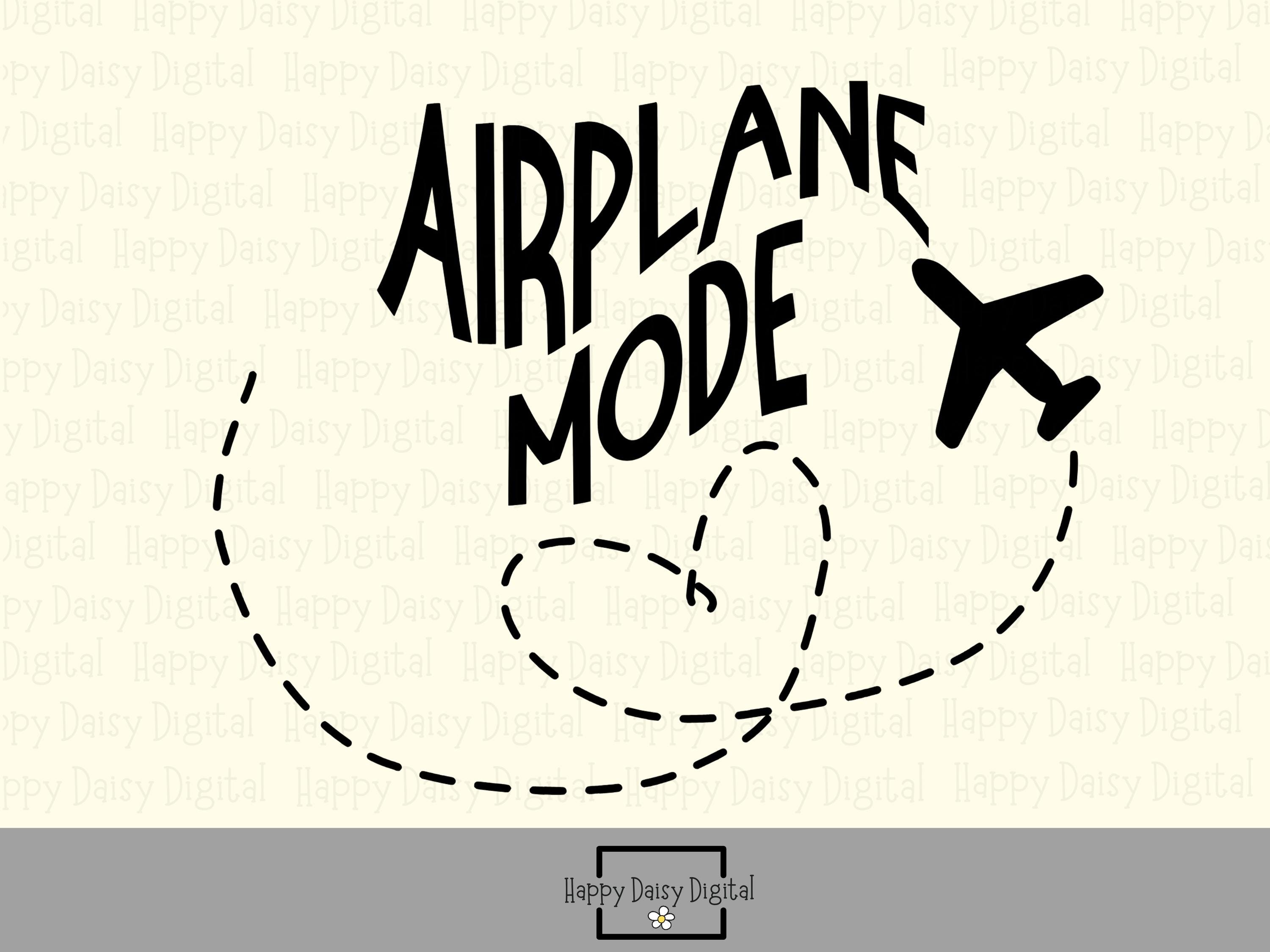 Airplane Plane Mode SVG, Airplane PNG, Airplane Clipart, Airplane Clip ...