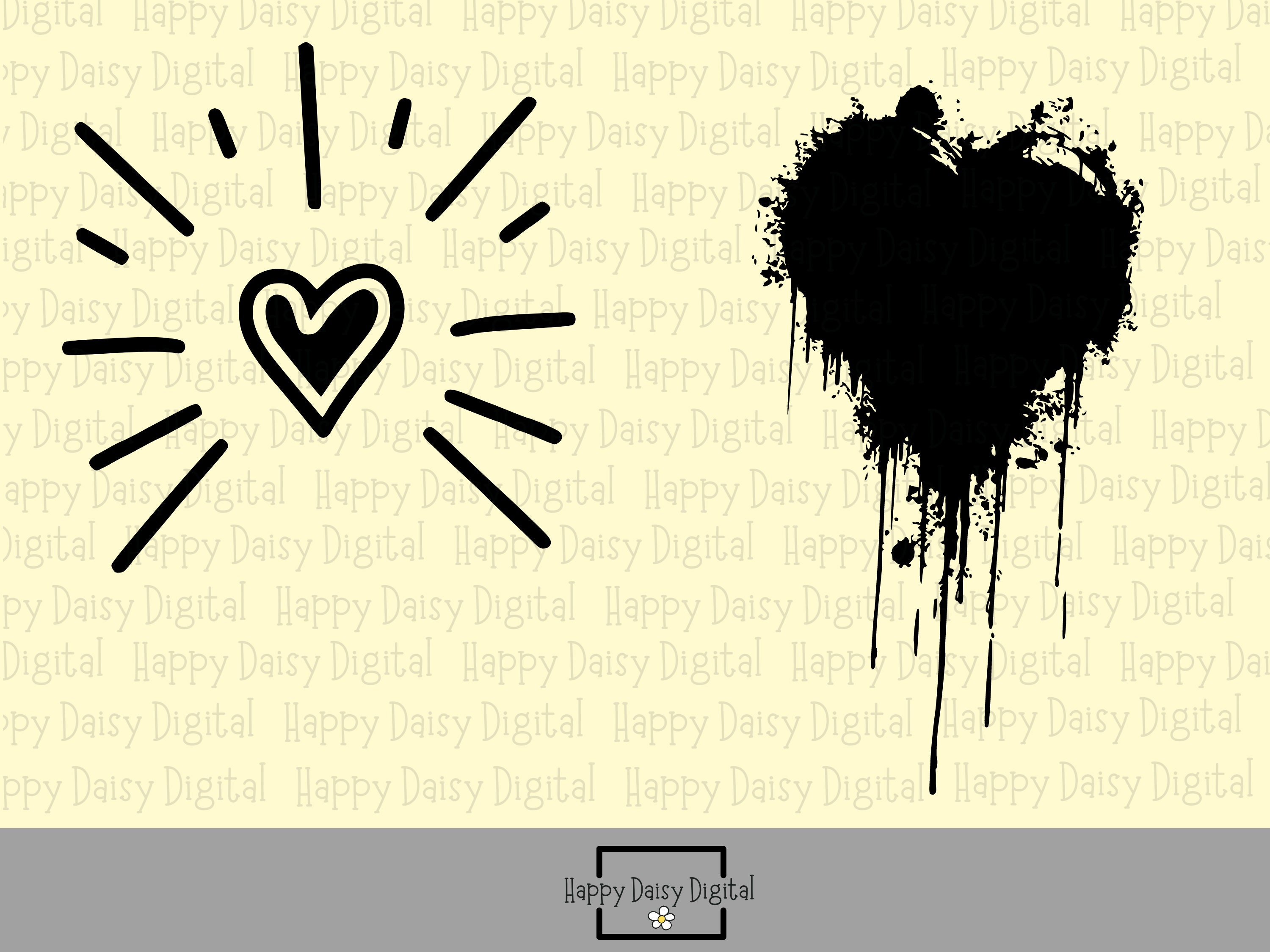 Heart SVG Bundle, Heart Design SVG, Heart Pattern SVG, Heart Outline ...