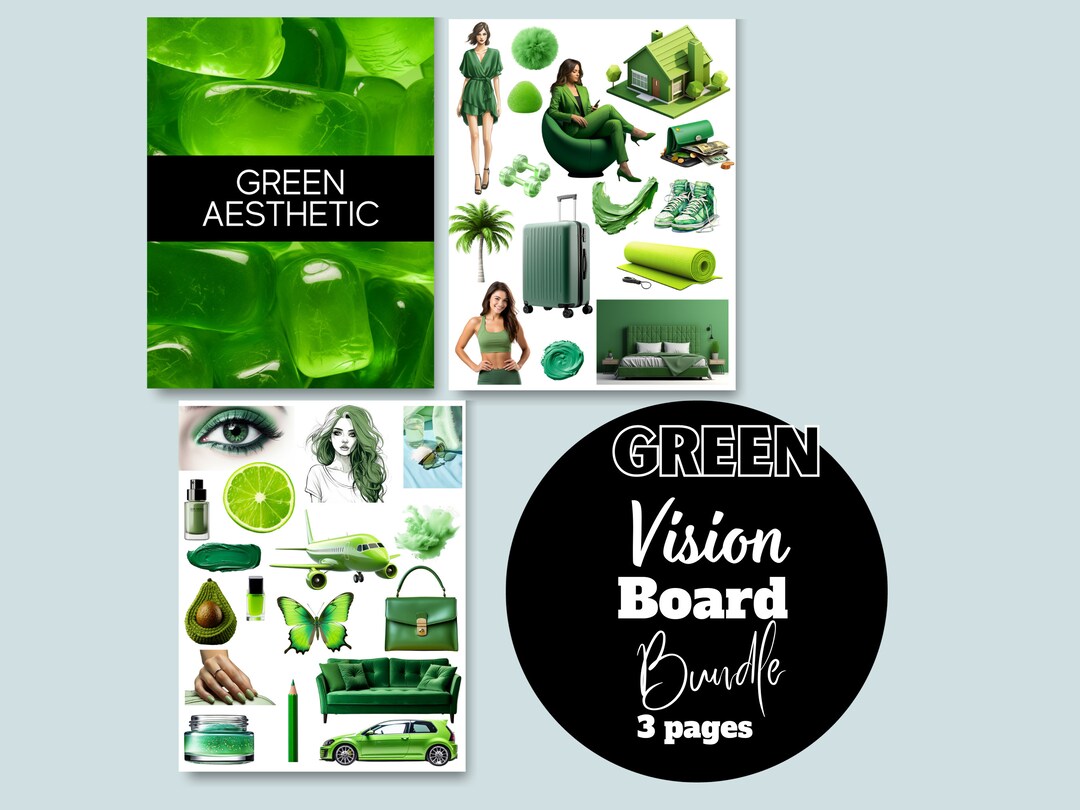 2024 Vision Board Kit Ultimate Vision Board Vision Board Bundle Dream ...