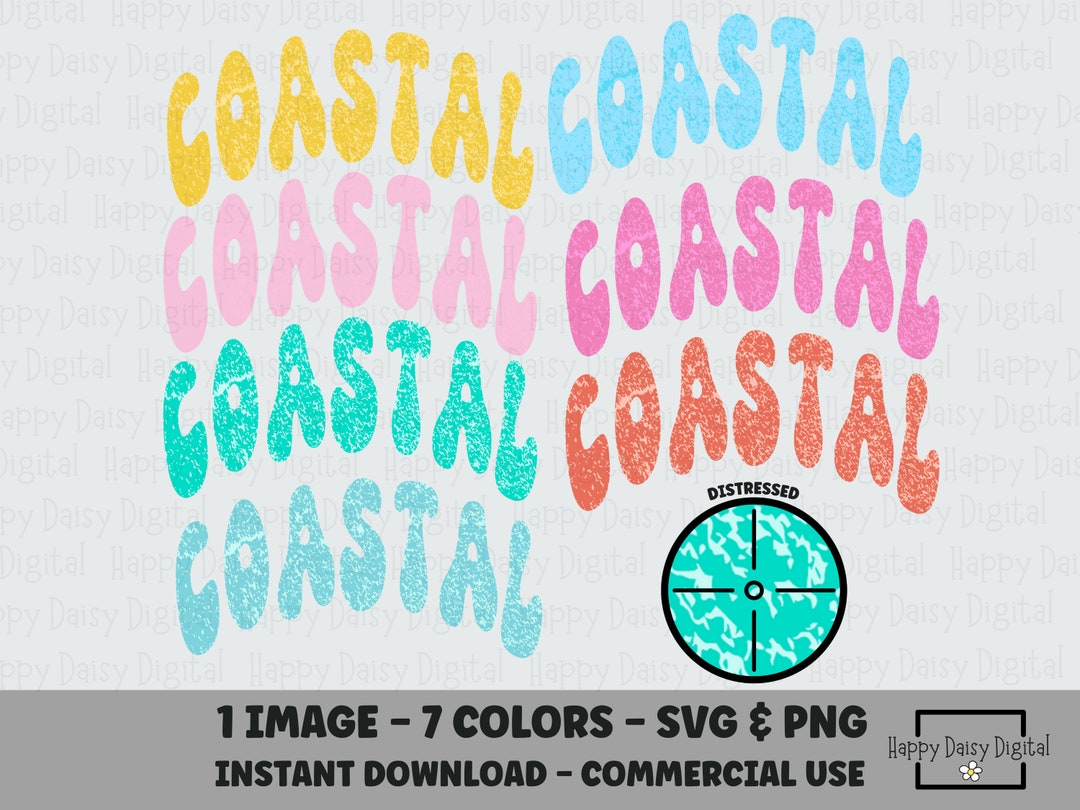 Coastal SVG, Coastal PNG, Summer Vibes PNG, Vacation Svg, Beach Svg ...