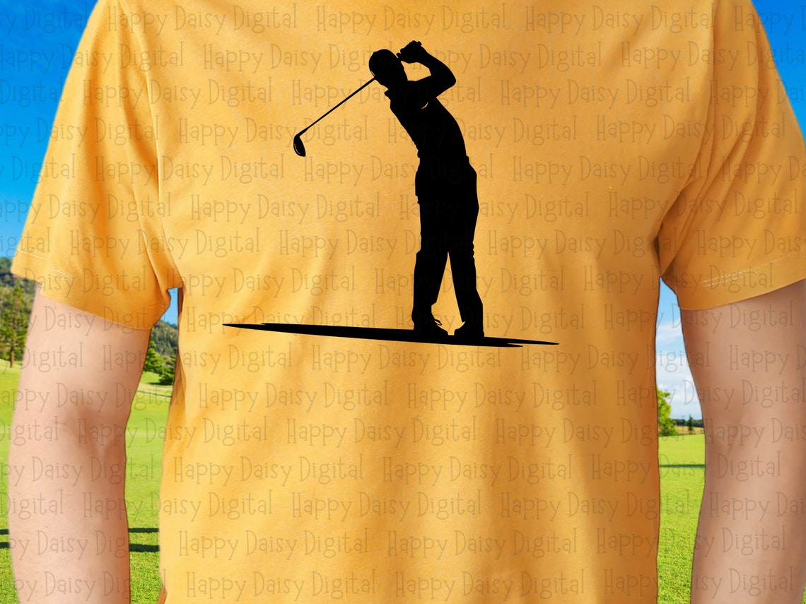 Golfer SVG, Golfer PNG, Golfer Clipart, SVG File for Golf, Golf Tshirt ...