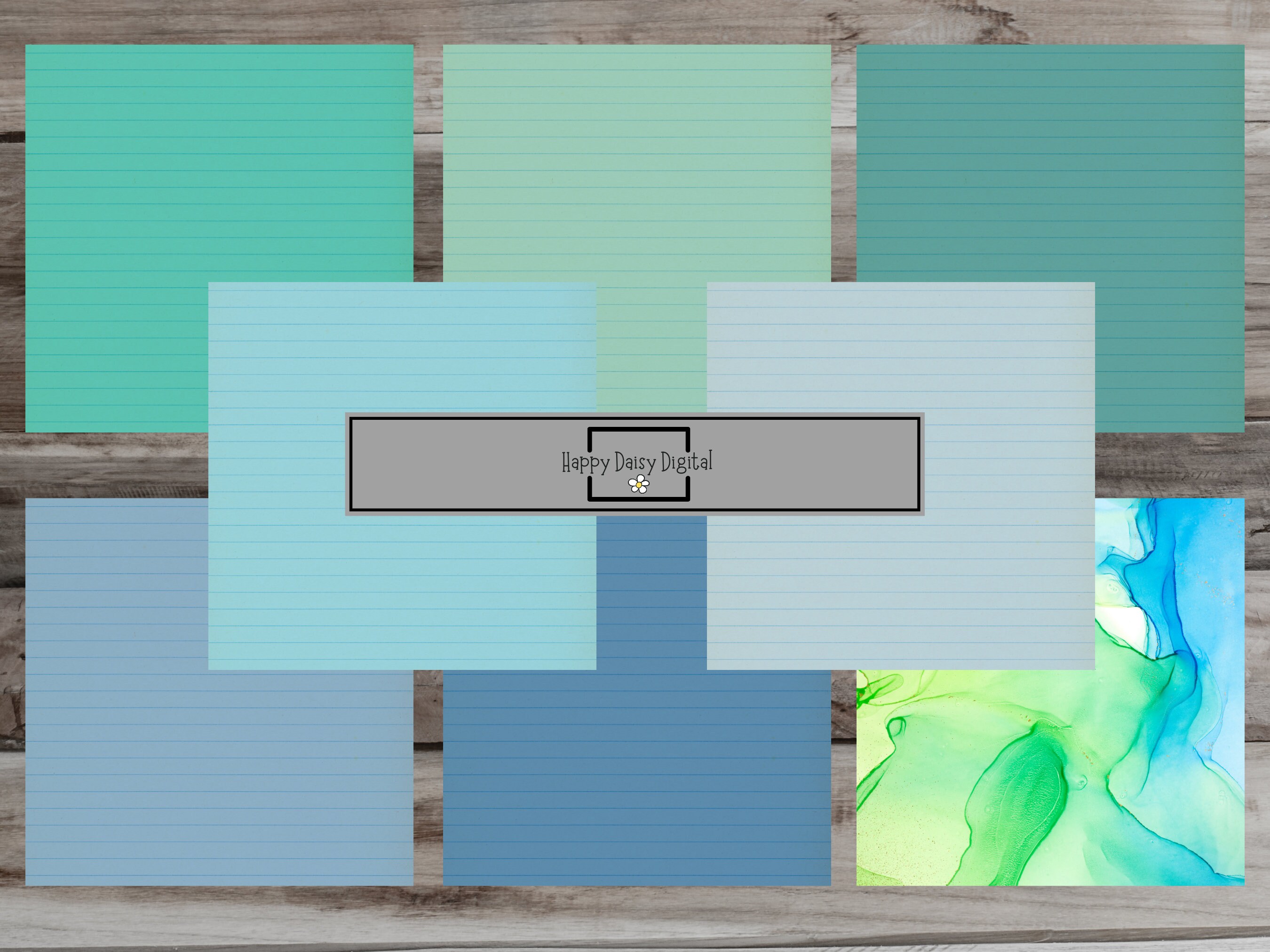 Lined Notebook Paper Digital Paper Digital Backdrop - Etsy