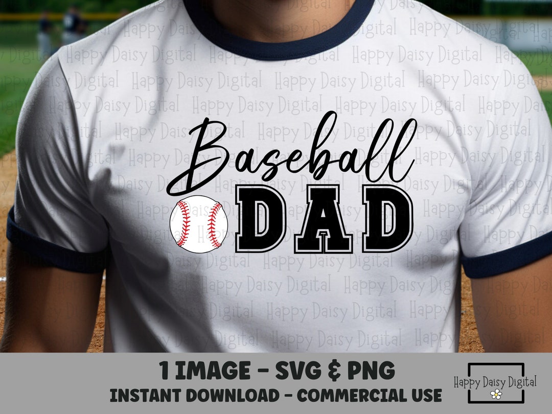 Baseball Dad SVG Bundle, Baseball SVG, Baseball Dad, Baseball Father ...