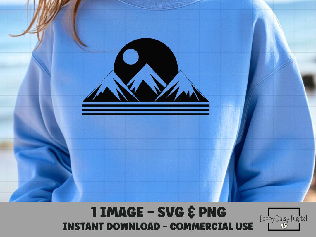 Berg SVG, Berg PNG, Berg Clipart, Berg Vektor, Berg Szene SVG, Berg ...