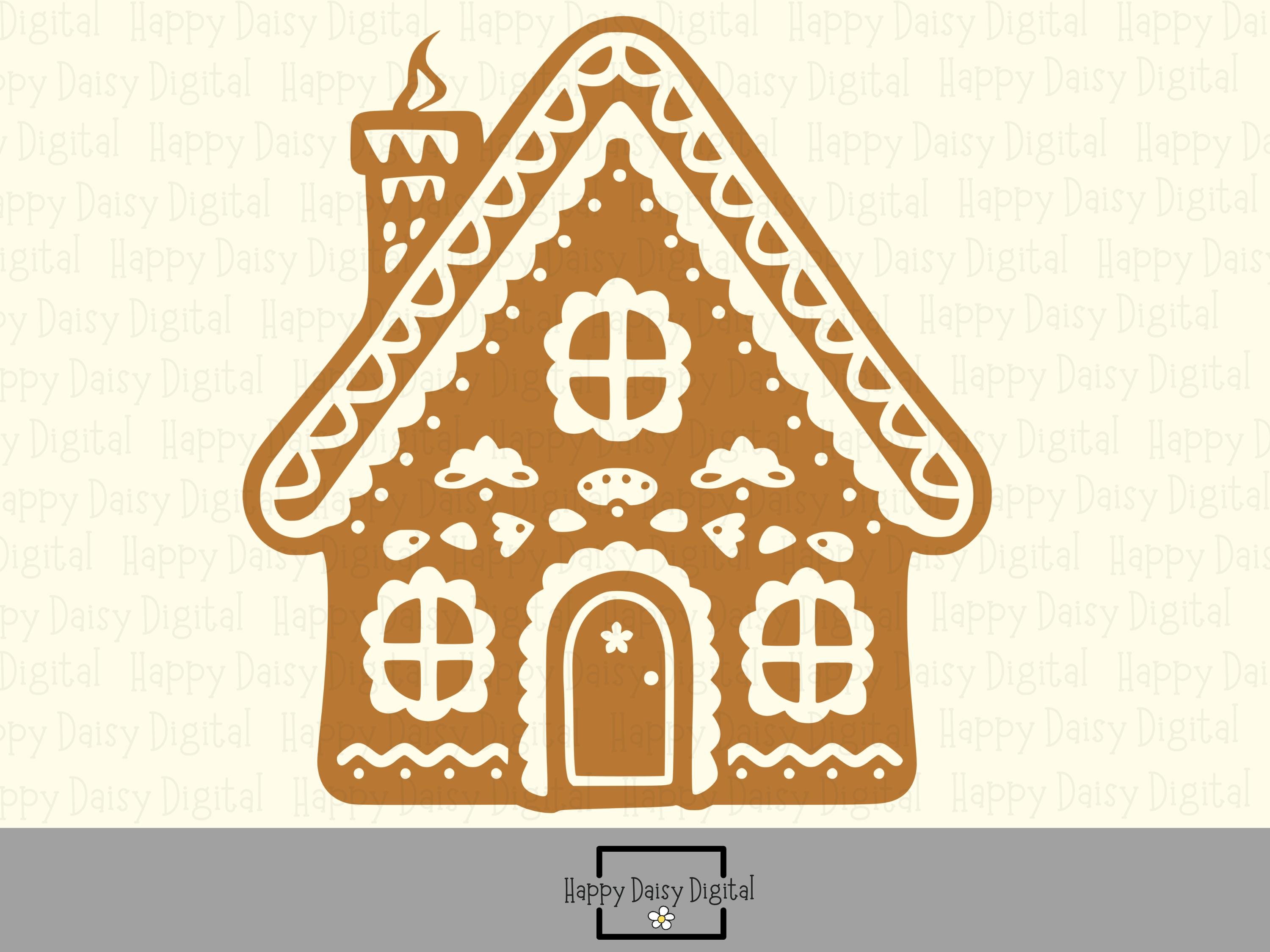 Gingerbread House SVG, Gingerbread House PNG, Gingerbread House ...