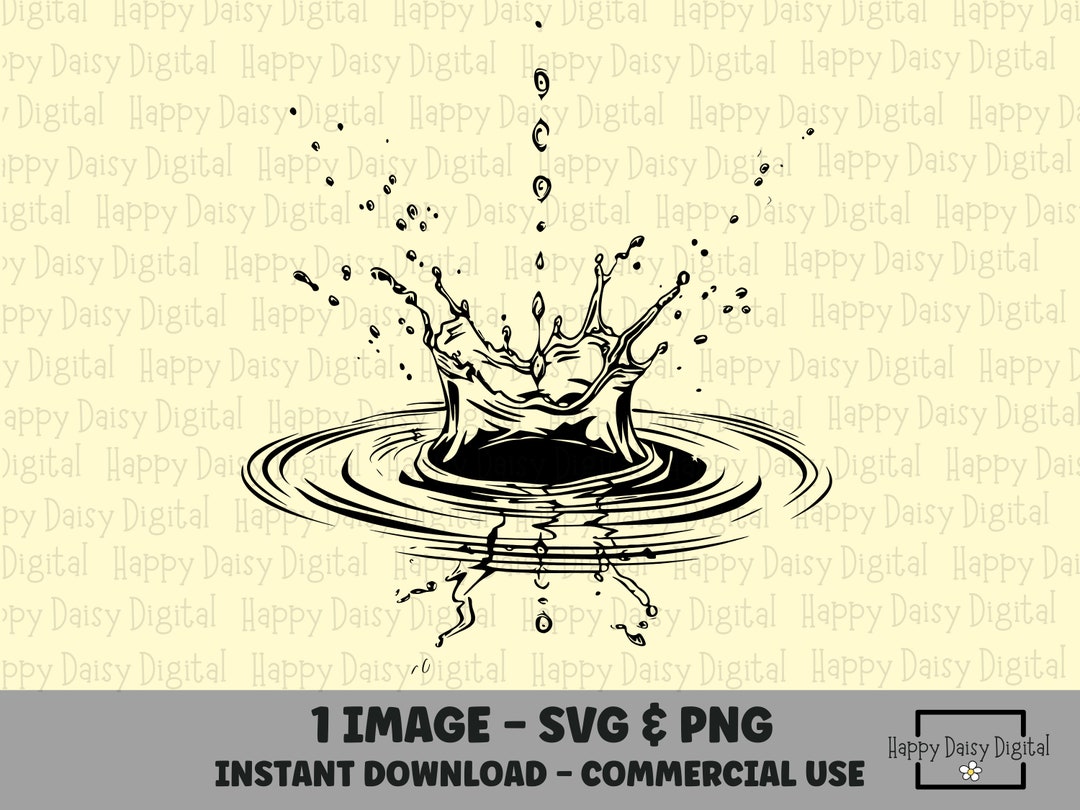 Puddle SVG, Puddle PNG, Puddle Clipart, Puddle Vector, Liquid Drop SVG ...