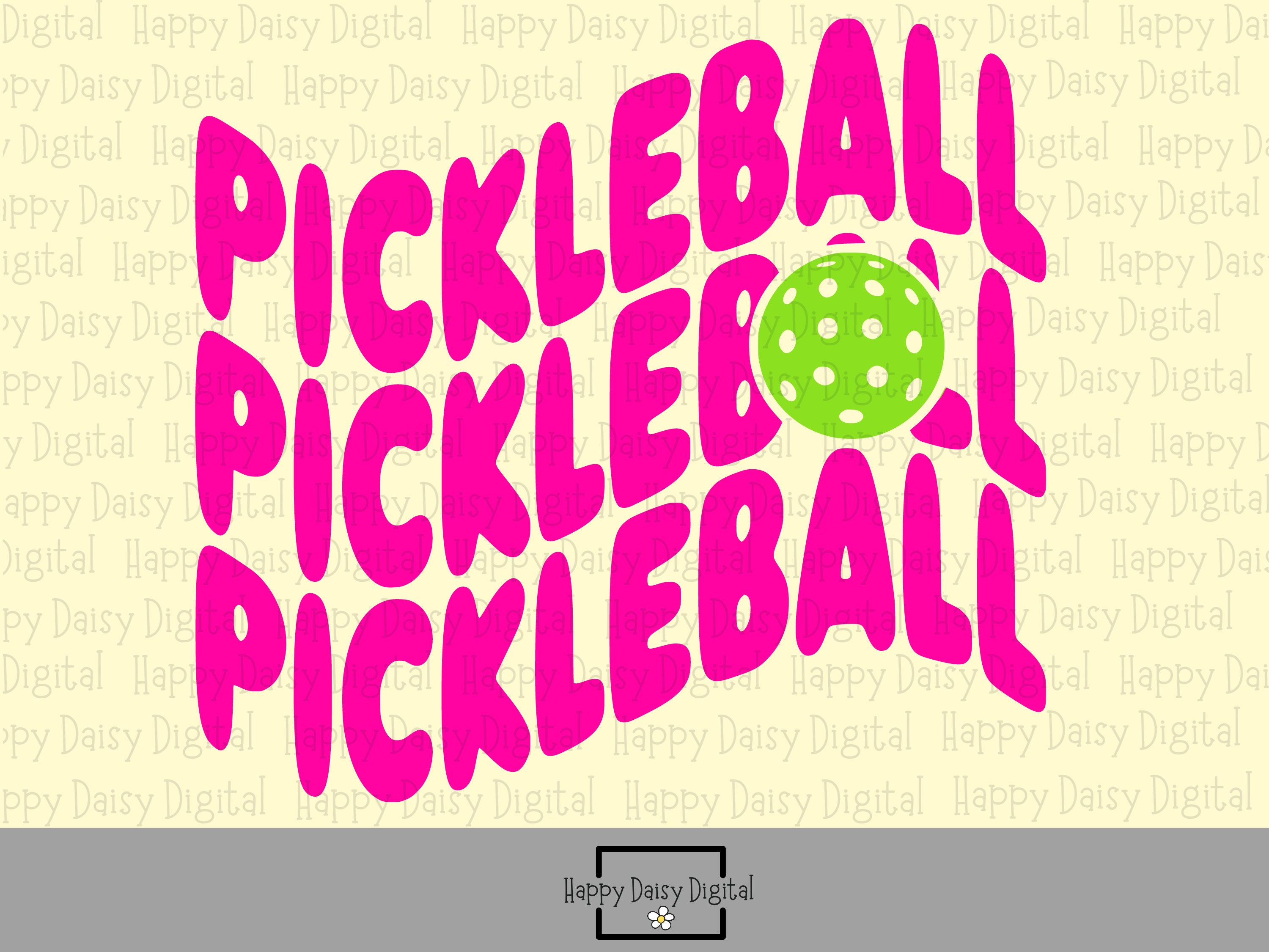 Pickleball SVG Pickle Ball SVG Bundle, Pickleball PNG Bundle ...