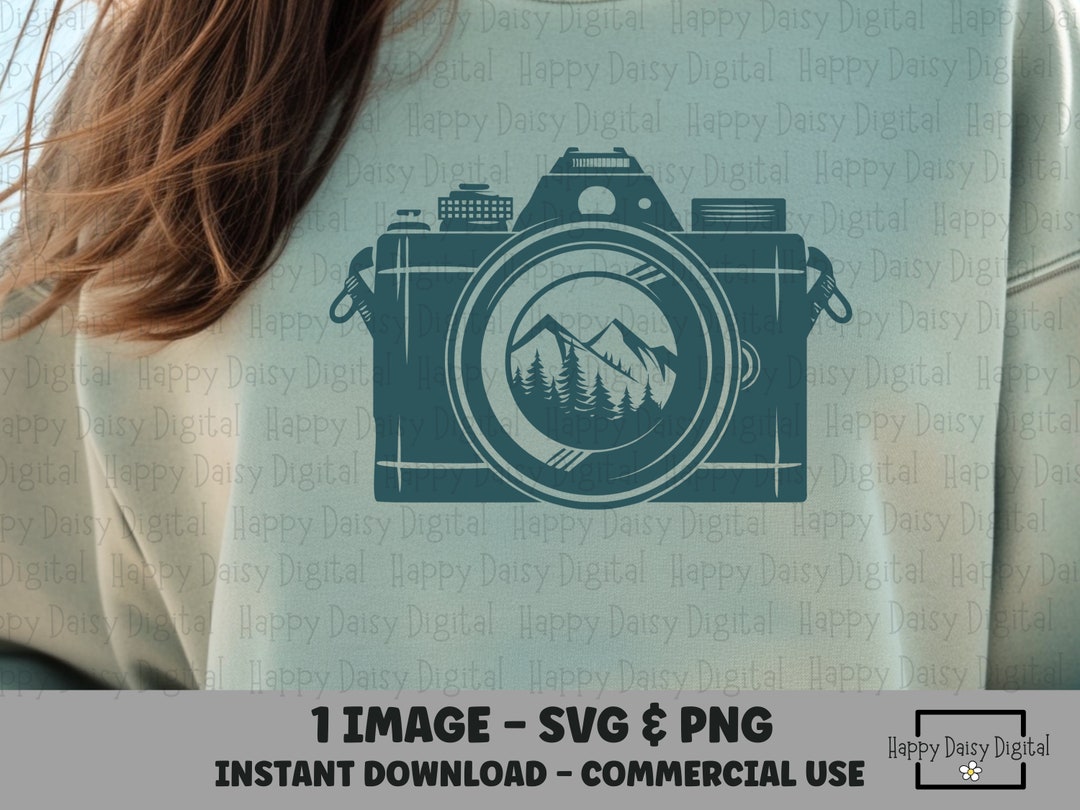 Camera SVG, Camera PNG, Photographer SVG, Camera Silhouette, Camera ...