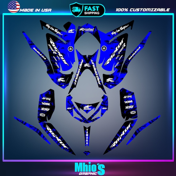 Yamaha Raptor Stickers 1 ONE INDUSTRIES Yamaha Raptor Decals Graphics