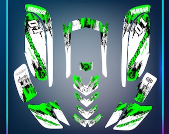 YAMAHA RAPTOR 660 660R Full Graphics Decals Stickers Kit Atv - Etsy