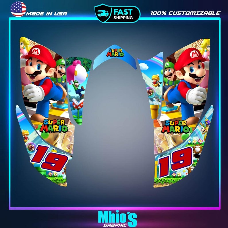 Yamaha YFZ450 ATV Quat Graphics Kit | ATV Quat 2003-2008 Decals ...